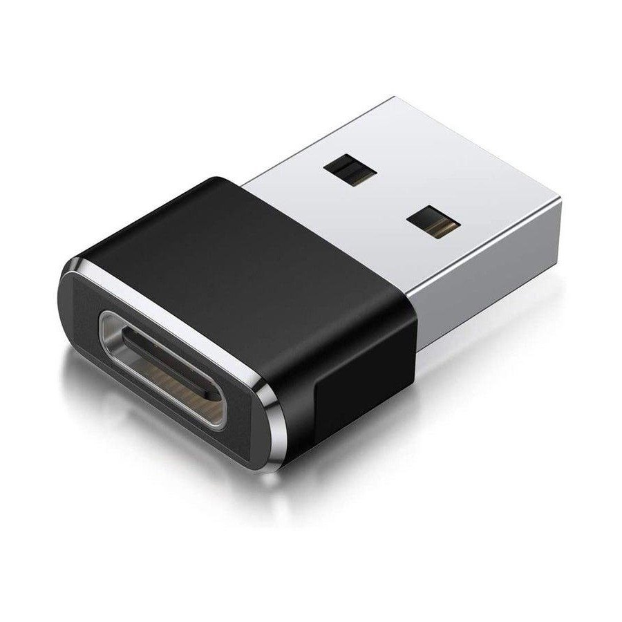 OTG USB-C female to USB-A male adapter